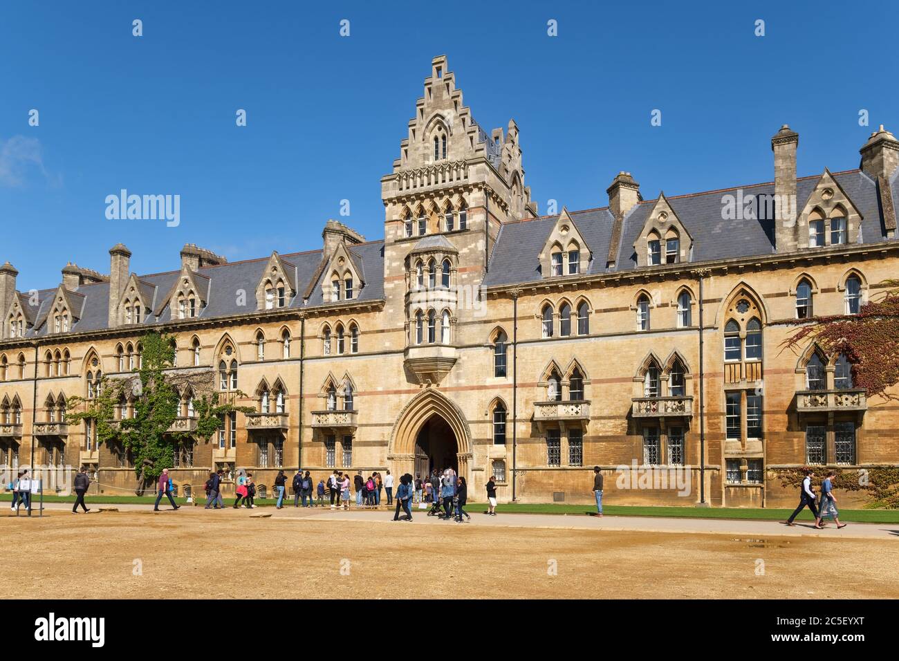 The Christ Church College at the University of Oxford in the UK Stock ...