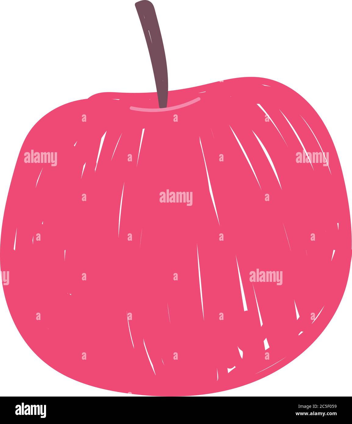 apple fruit fresh nutrition food isolated icon design white background ...