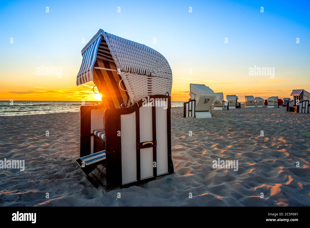Beach at Baltic Sea in Germany Stock Photo - Alamy