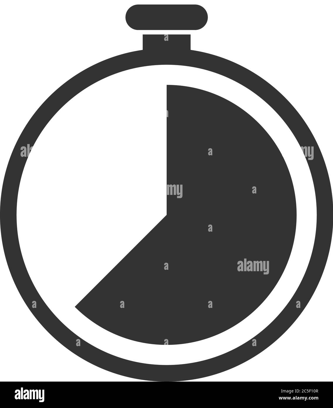 Stopwatch Sport Speed Time Measurement Countdown Timer Vector Illustration Stock Vector Image ...