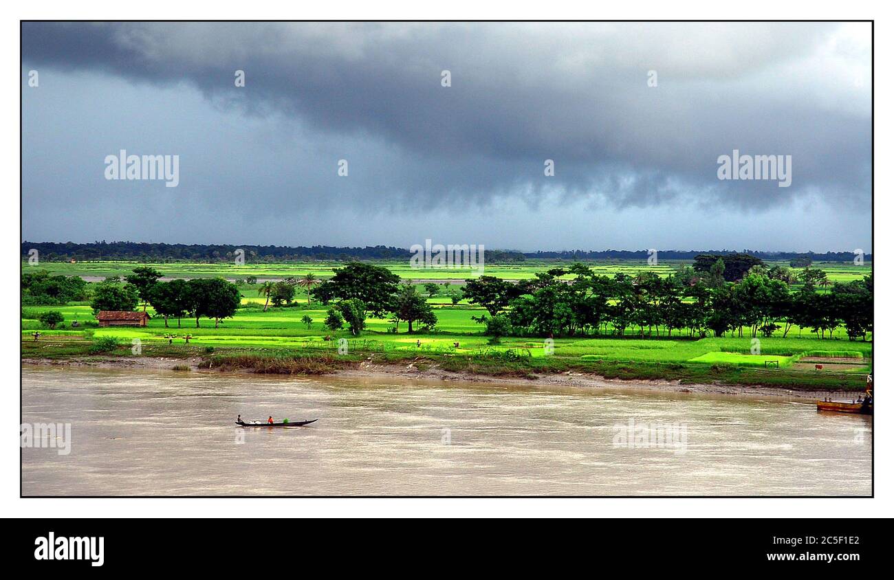 Natural scene of Bashkhali during Monsoon. Chittagong, Bangladesh ...