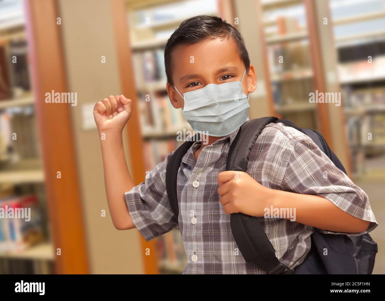 Child mask library hi-res stock photography and images - Alamy