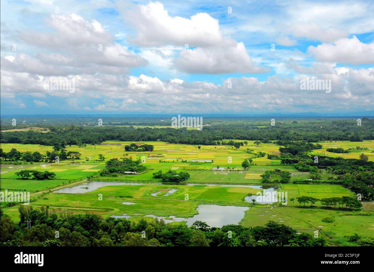 Agricultural land in Anowara, Chittagong, Bangladesh. September 2, 2006 ...
