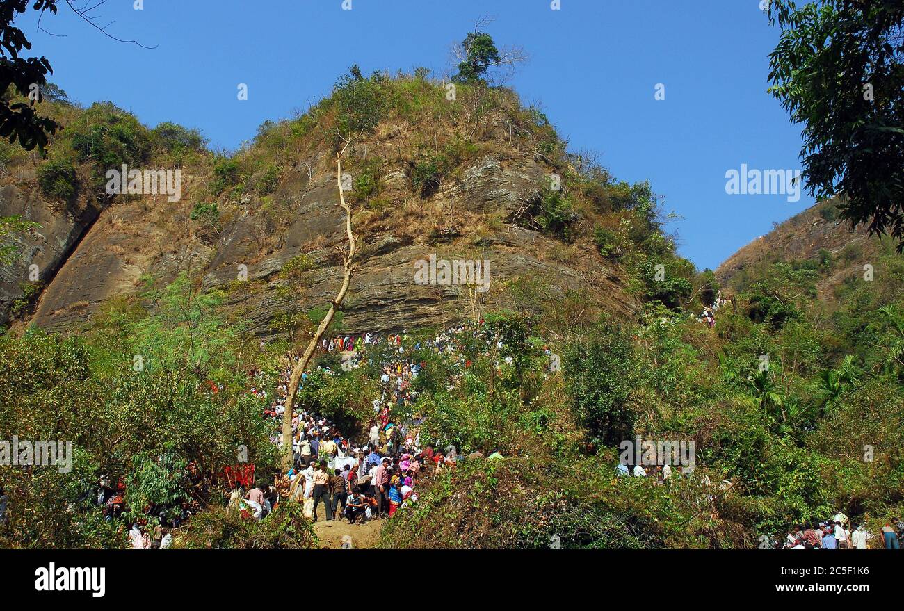 The Chandranath Mountain at Sitakunda, Bangladesh. February 16, 2007 ...