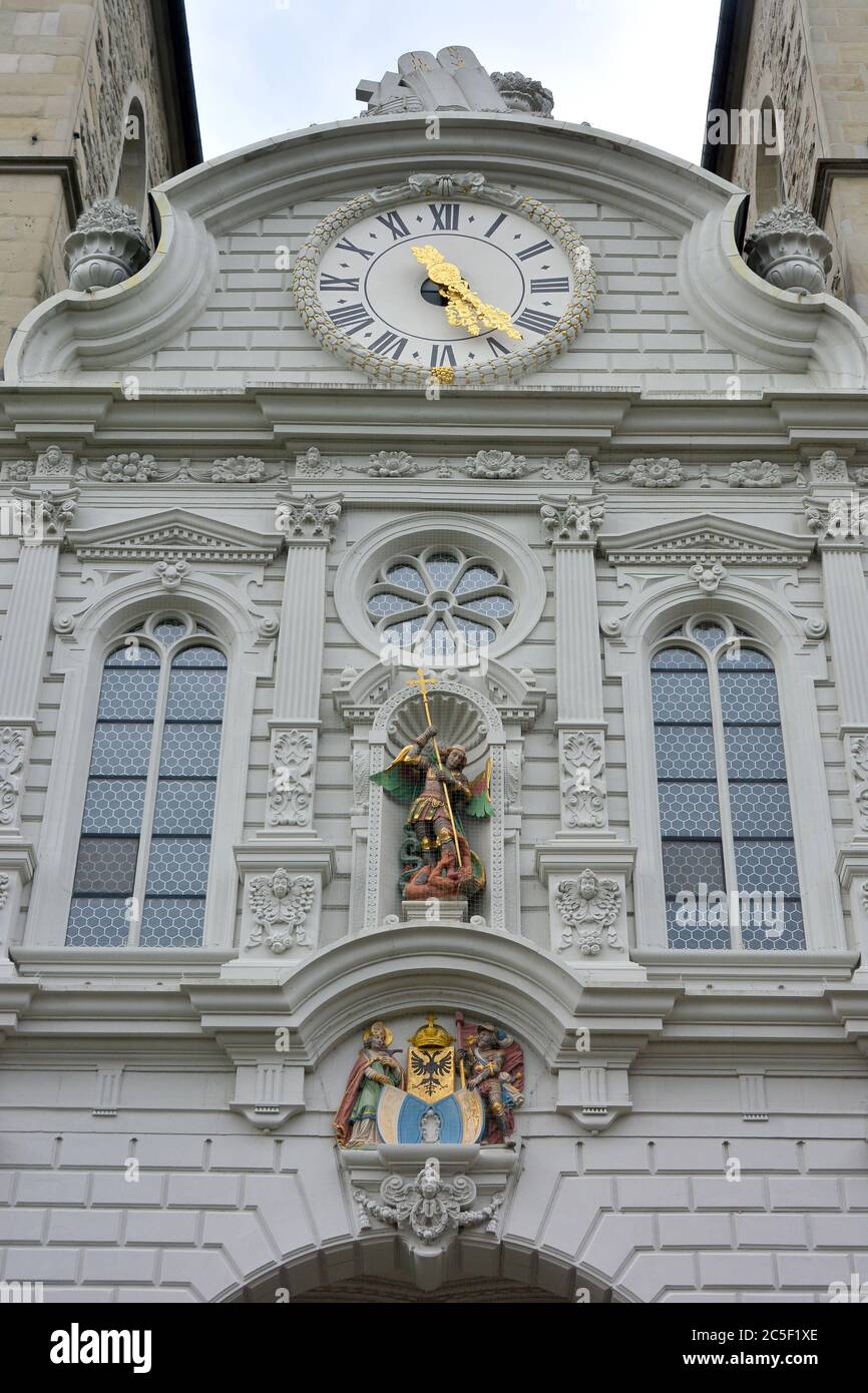 Church of St. Leodegar, Hofkirche St. Leodegar, Lucerne, Luzern ...