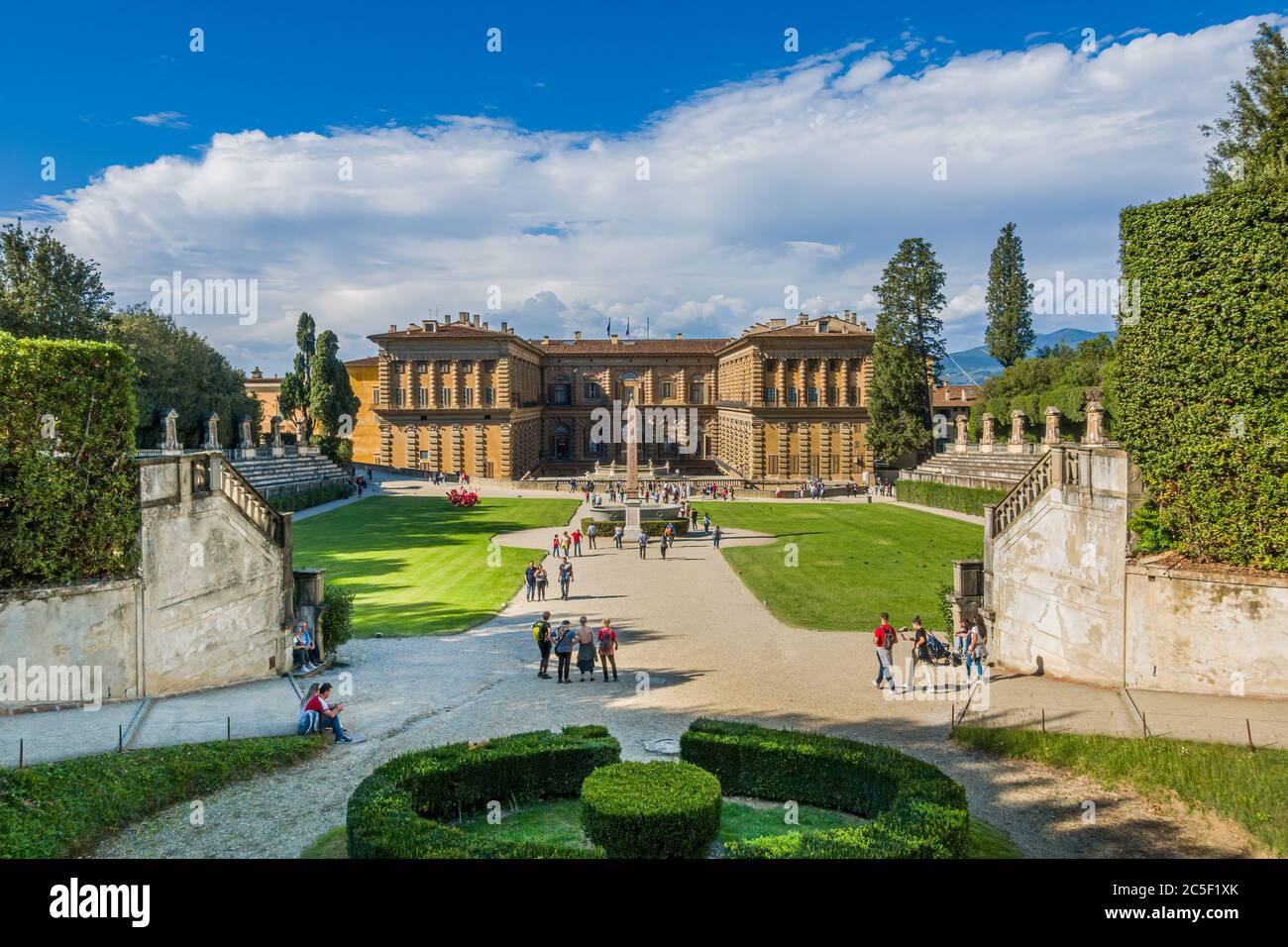 Boboli Gardens in Florence Italy Stock Photo - Alamy