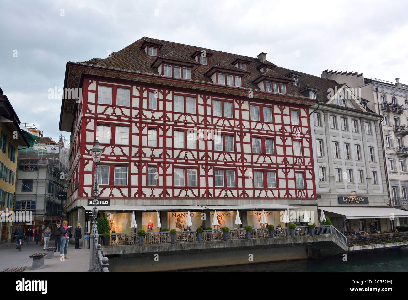 The old house lucerne hi-res stock photography and images - Alamy