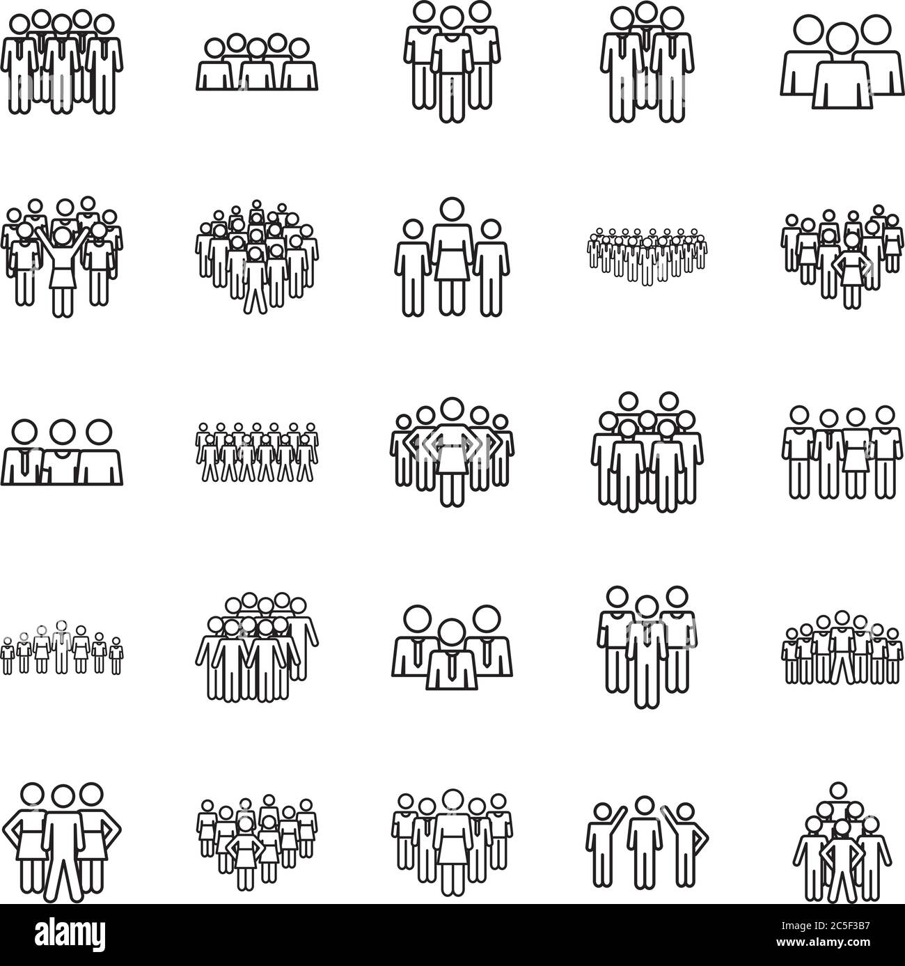 icon set of pictogram women and people standing over white background ...