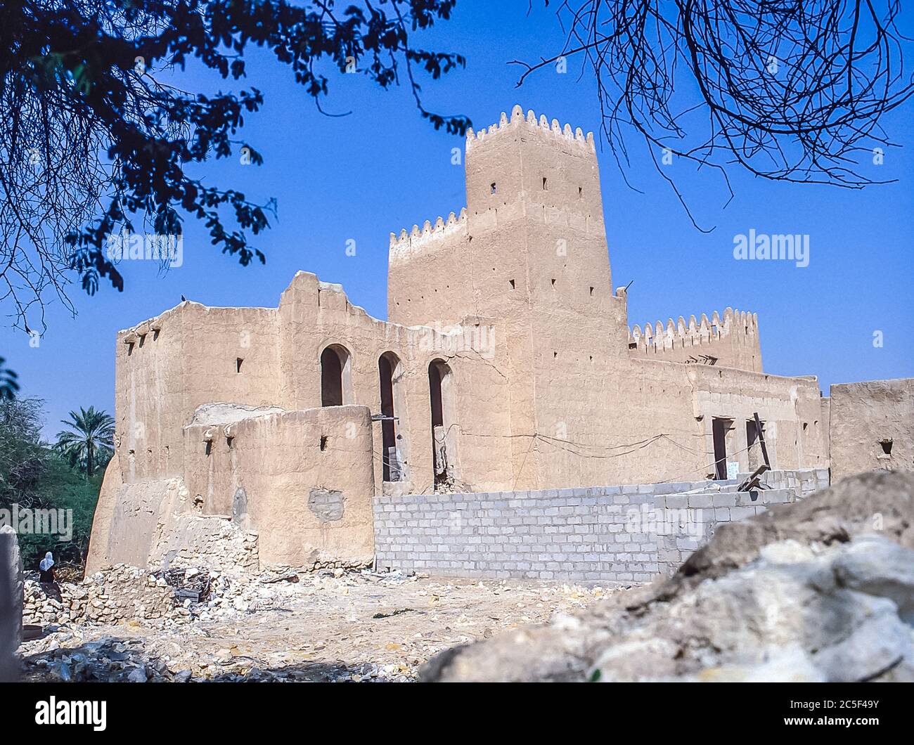 The Arabian sea Gulf state of Qatar around 1981-82 seen here with the ...
