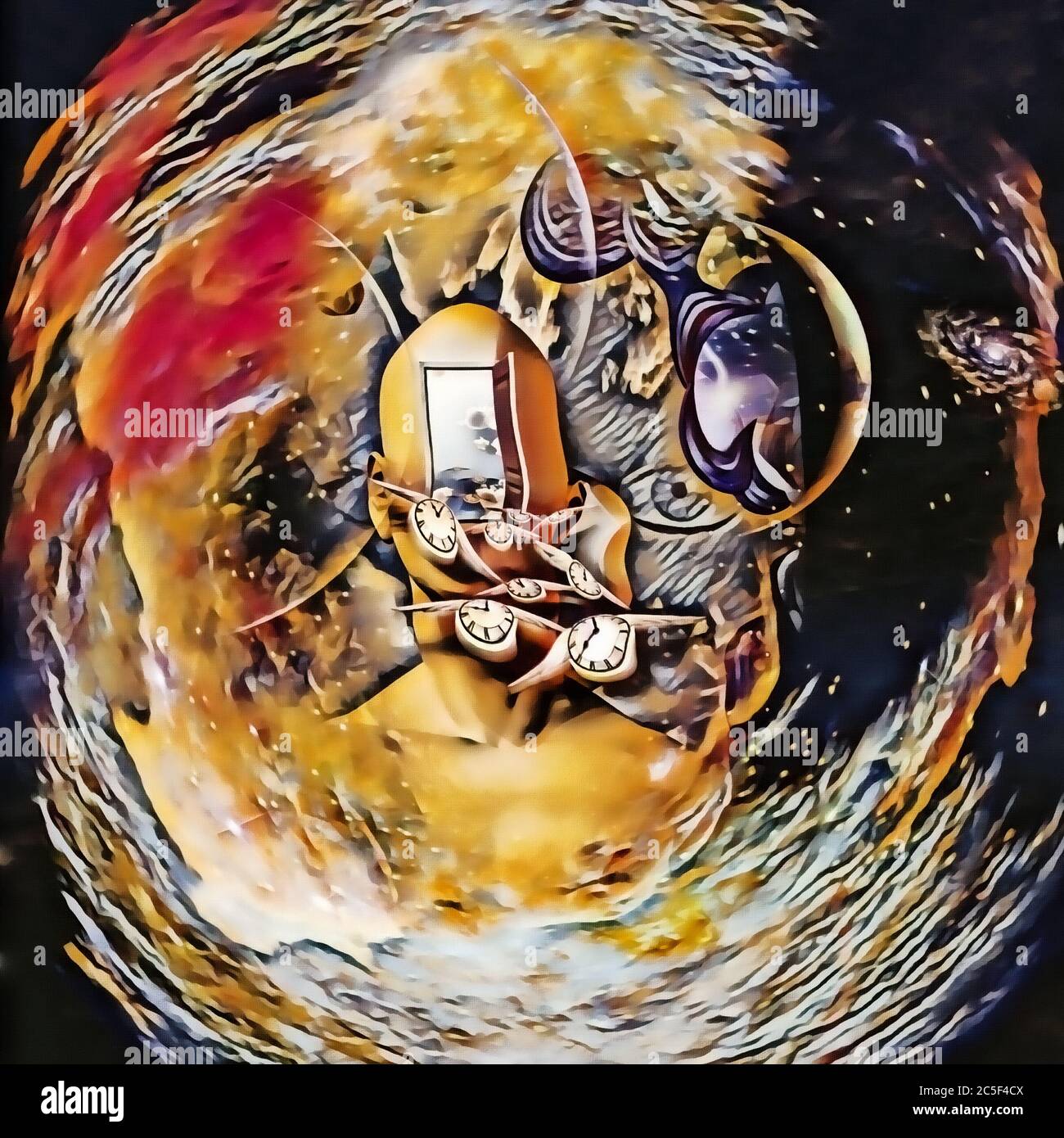 The Flow of Time Stock Photo - Alamy