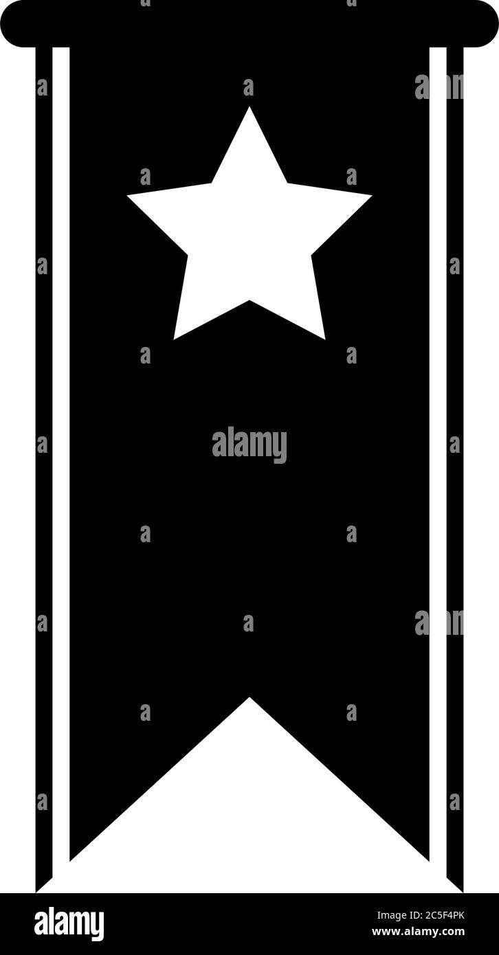 Bookmark star icon vector illustration Black favorite button for web or ... Bookmark star icon vector illustration Black favorite button for web or ...