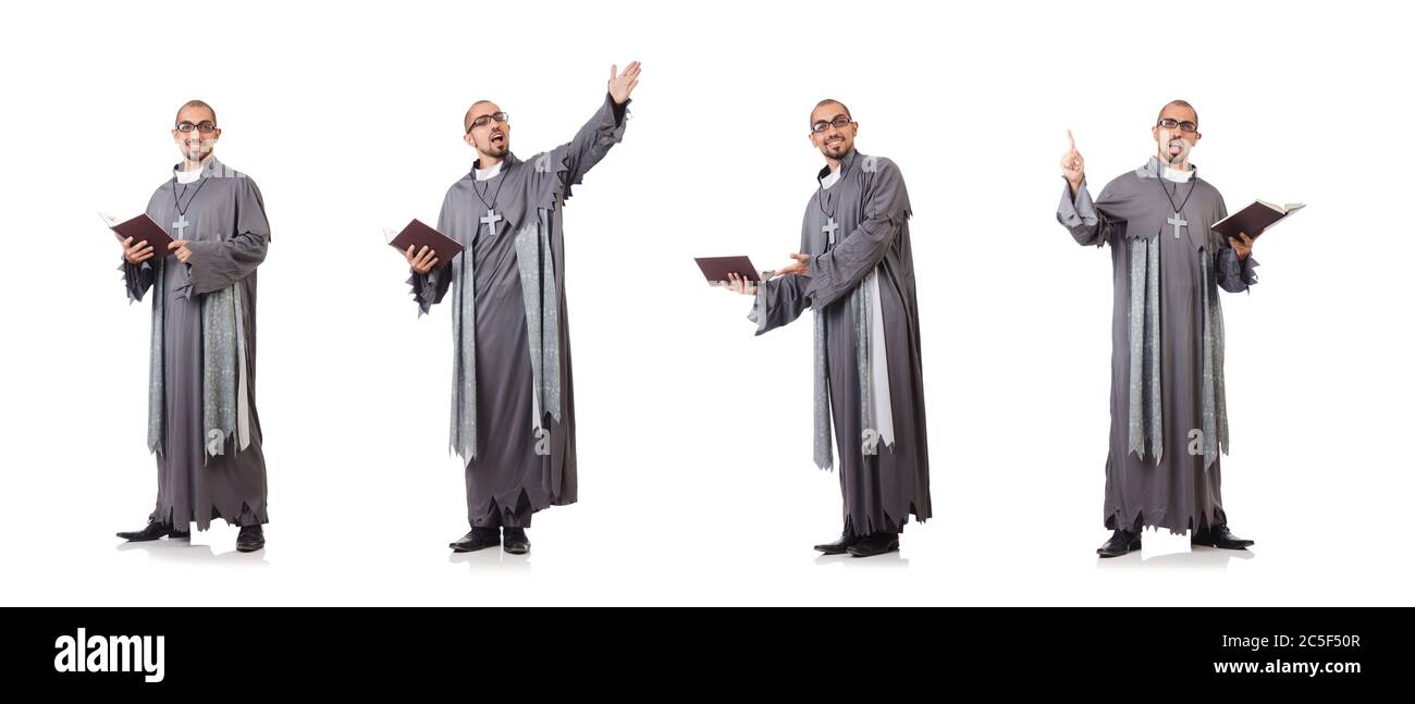 Young man vicar Cut Out Stock Images & Pictures - Alamy