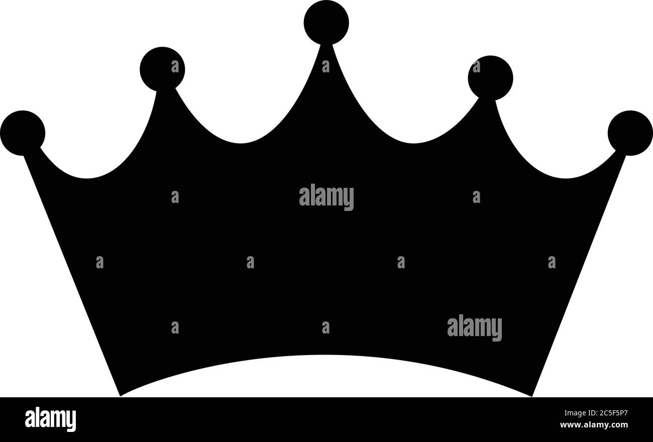 Crown Royal Symbol King Queen Luxury Head Wear Icon Vector Illustration ...