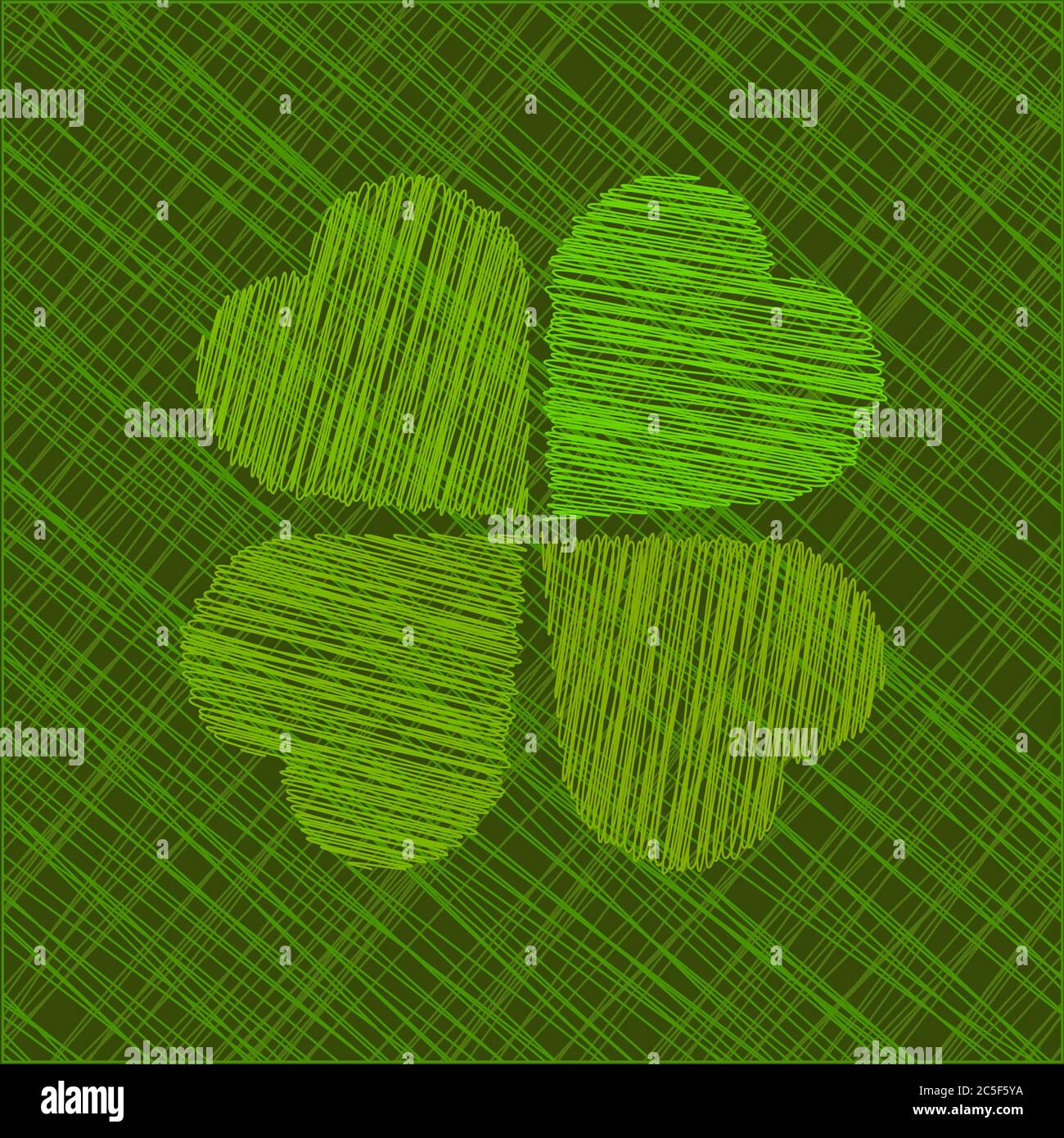 Abstract St. Patrick's day vector illustration Stock Vector Image & Art ...