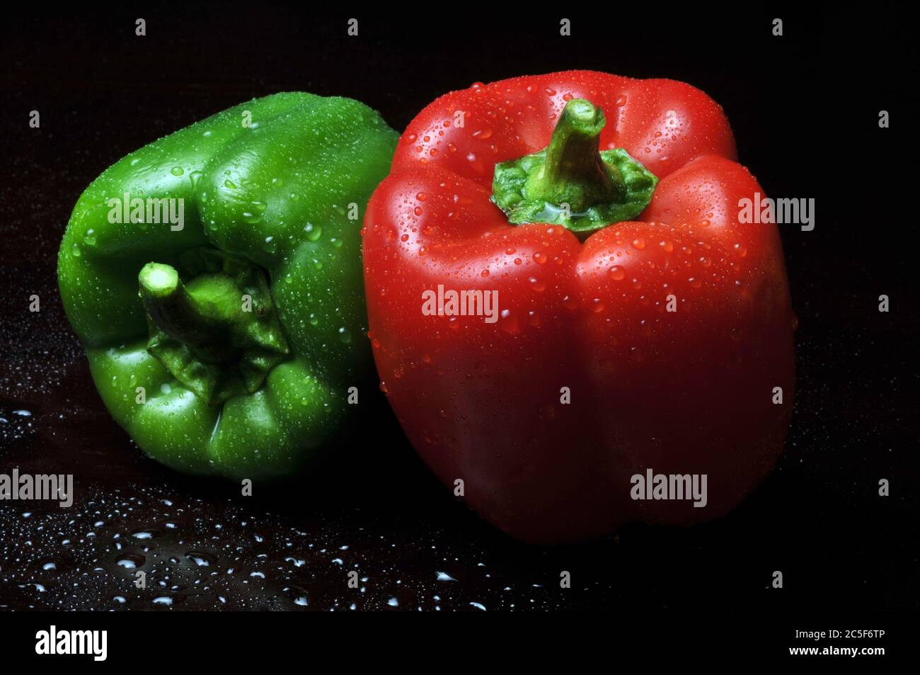 Photograph of Asian bell pepper. It is very popular for Asian dishes ...
