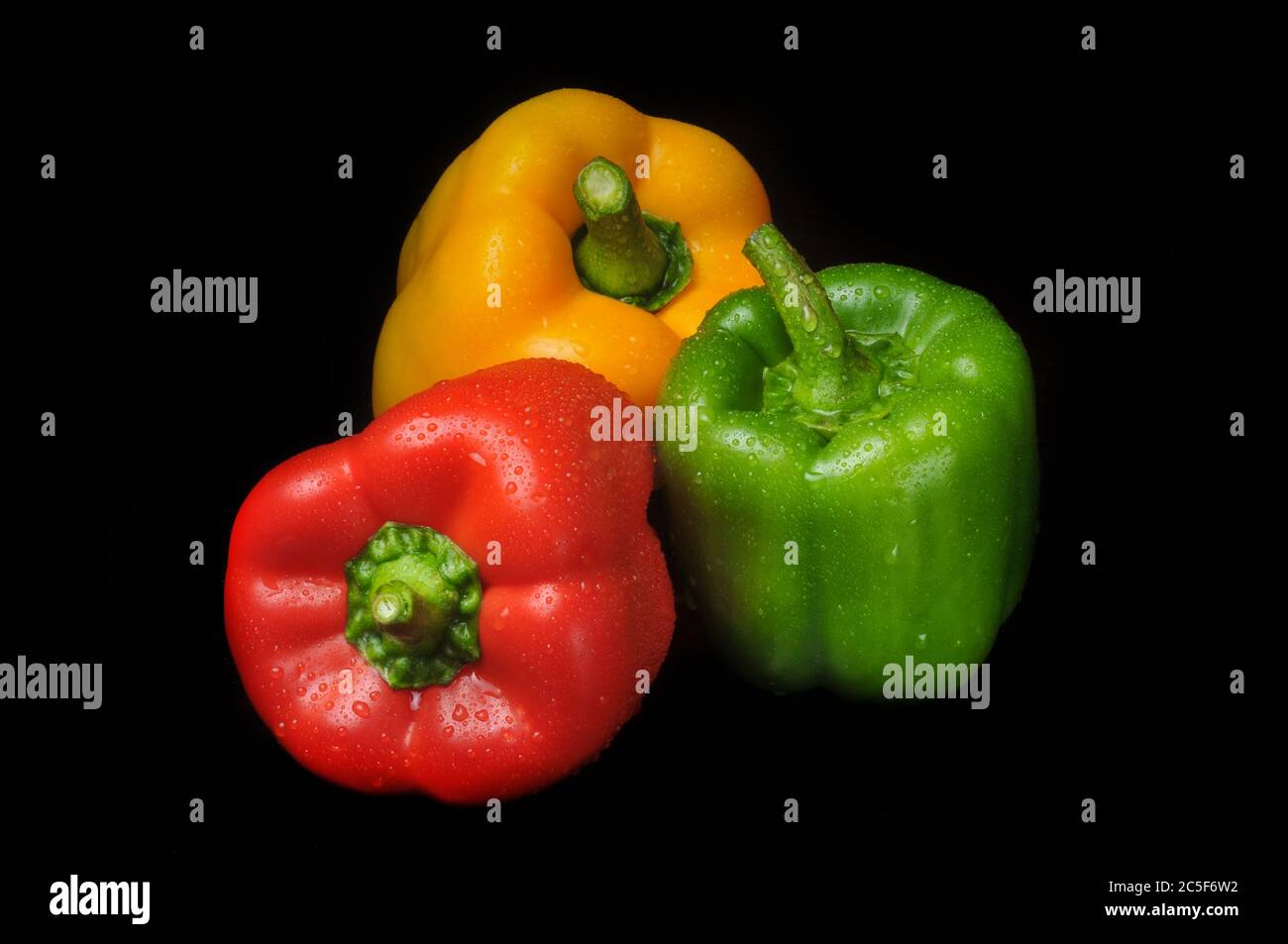 Photograph of Asian bell pepper. It is very popular for Asian dishes ...