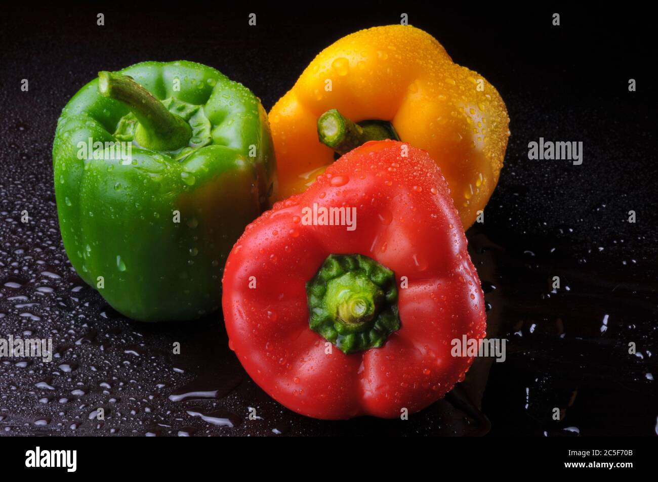 Photograph of Asian bell pepper. It is very popular for Asian dishes ...