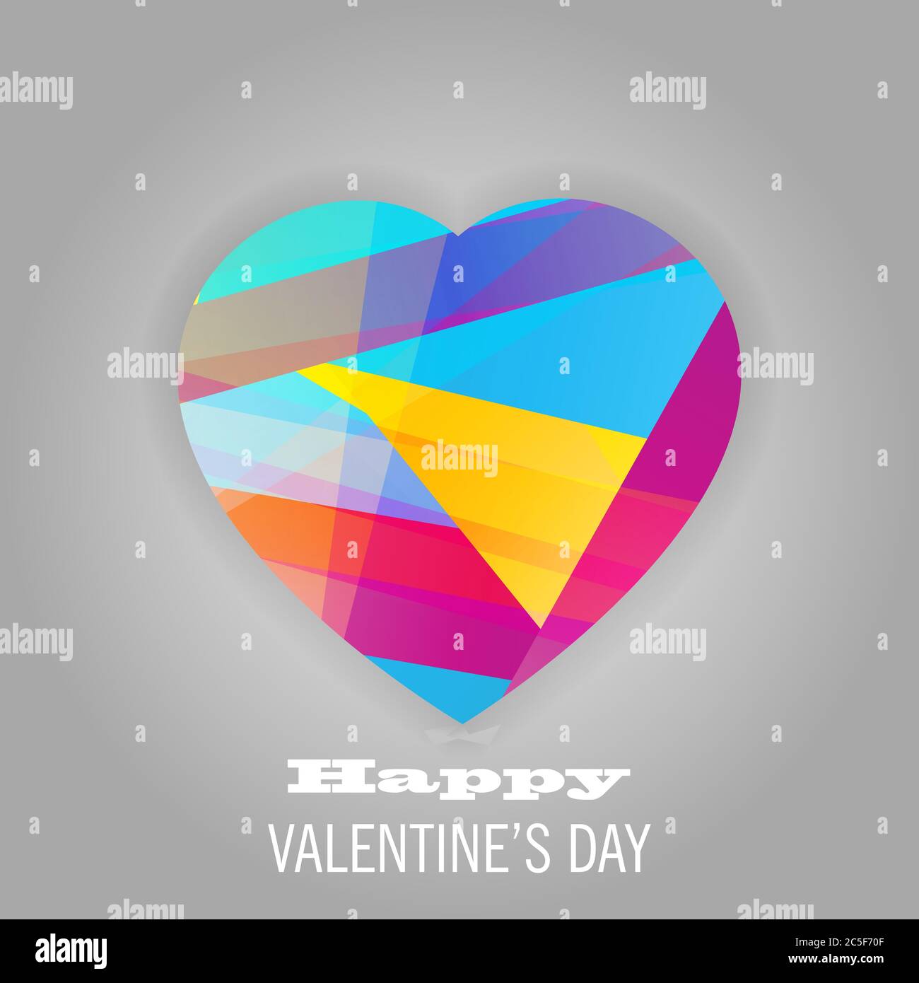 Red heart made valentines Stock Vector Images - Alamy