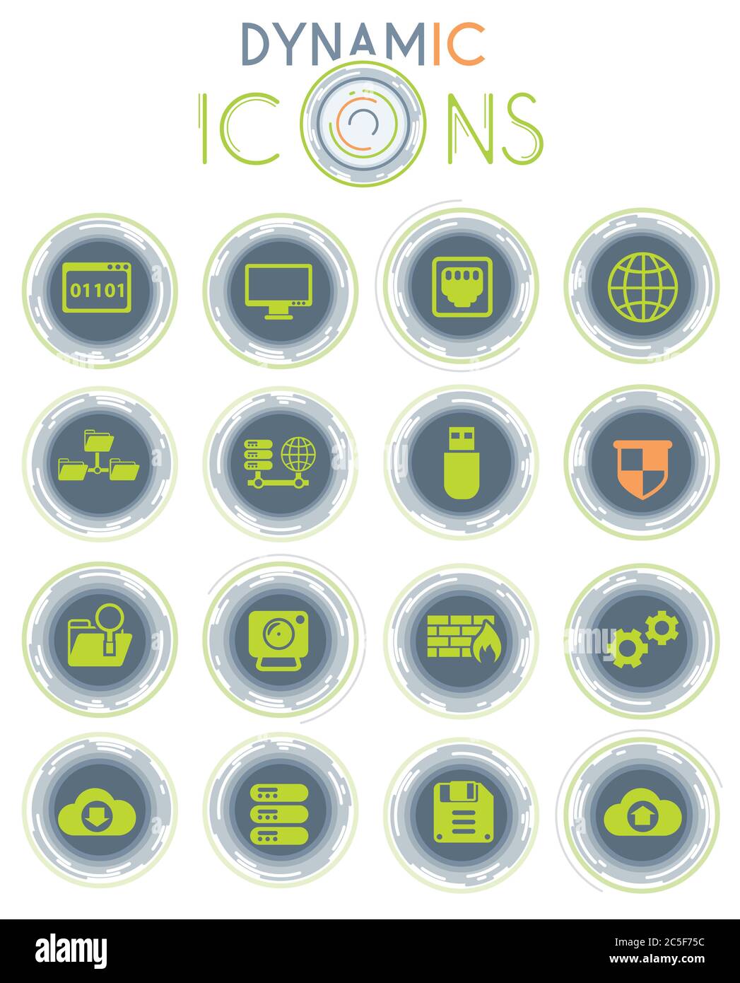 Animation cloud upload icons data hi-res stock photography and images ...