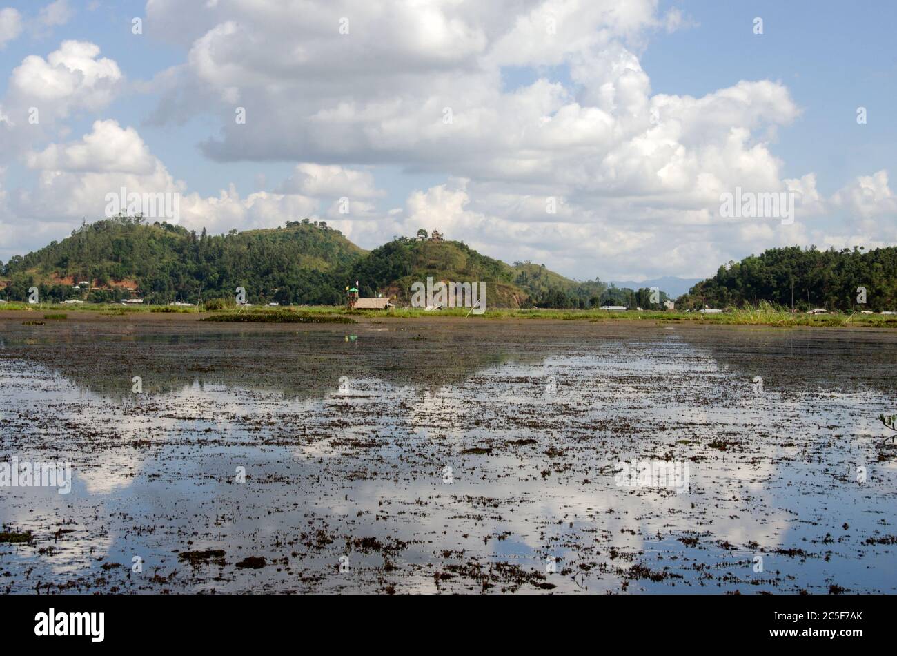 Floating phumdis of loktak lake hi-res stock photography and images - Alamy