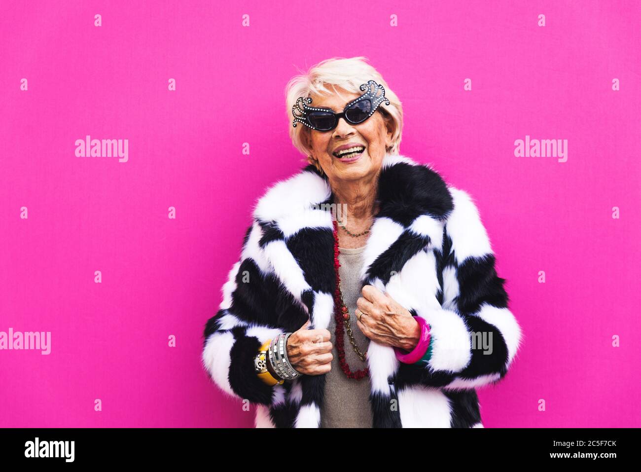 Eccentric Old Lady High Resolution Stock Photography and Images - Alamy