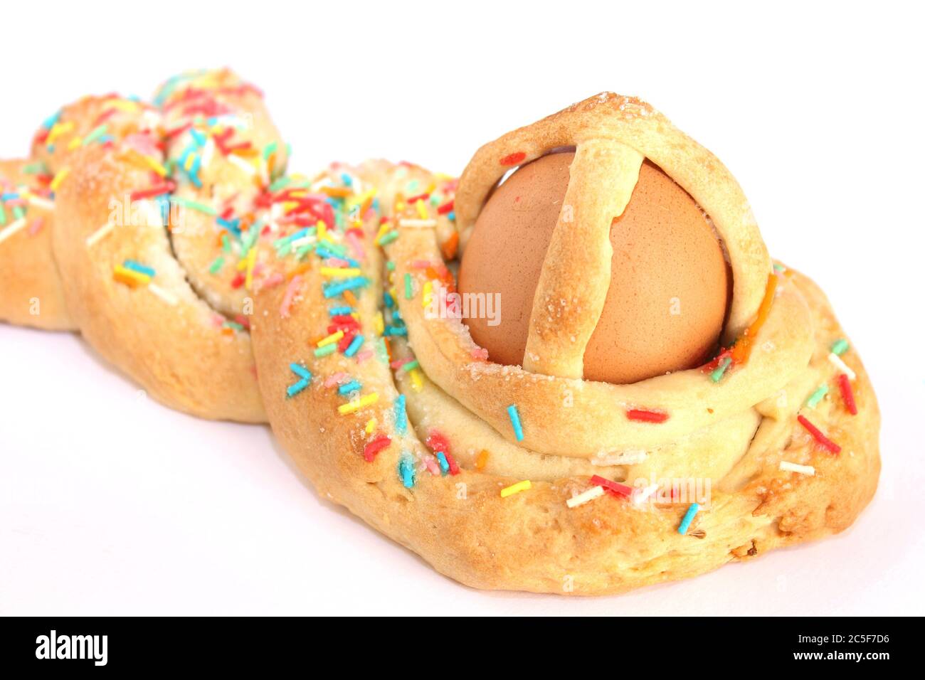 Cuzzupa (traditional Easter cake from Calabria Stock Photo - Alamy