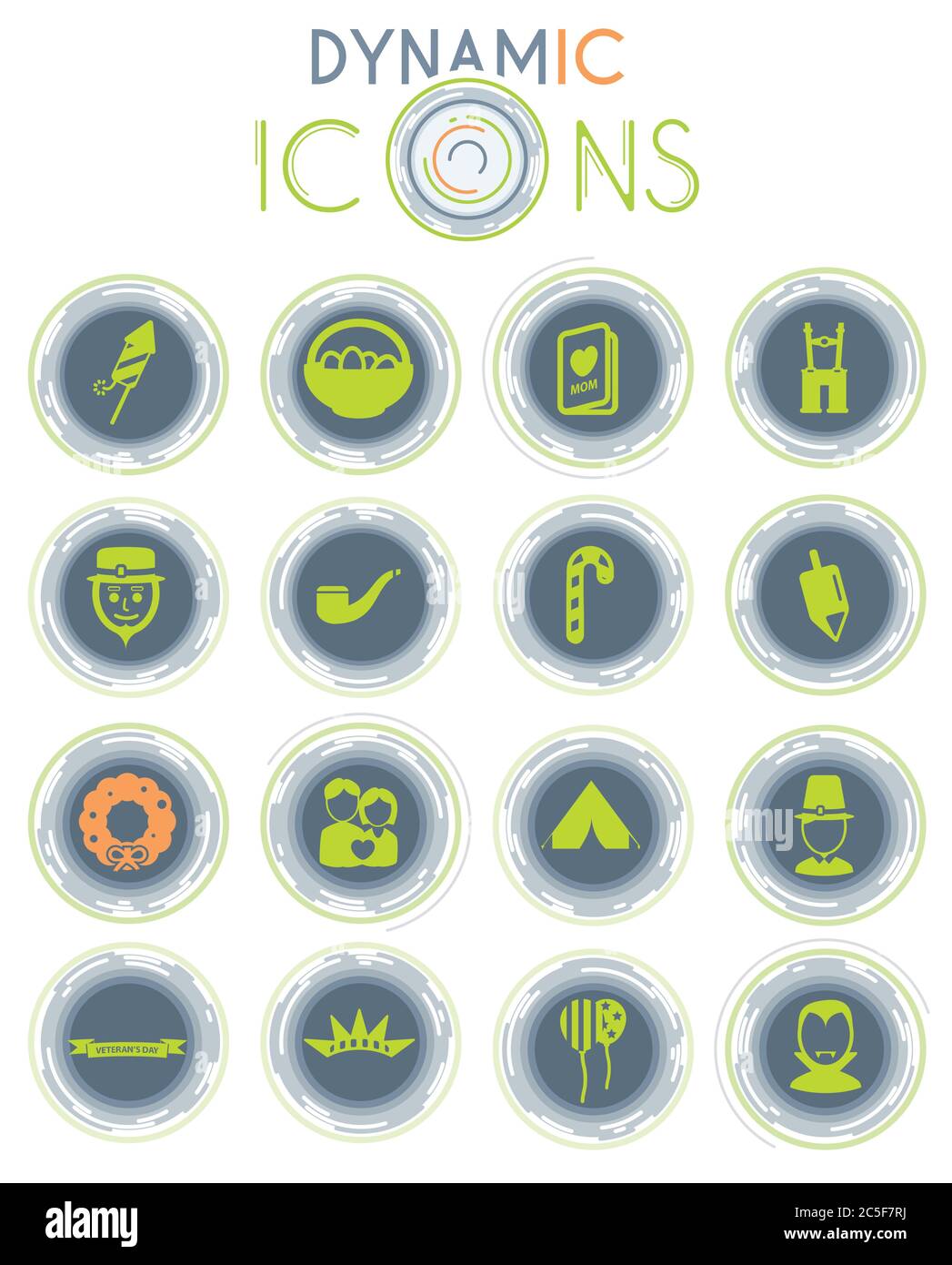 Christmas tree dynamic Stock Vector Images - Alamy