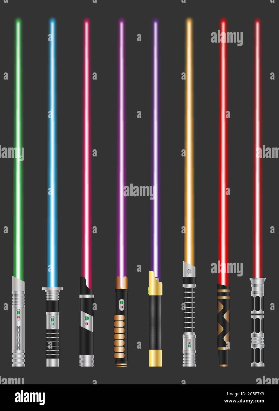 Lightsaber Hilt Vector