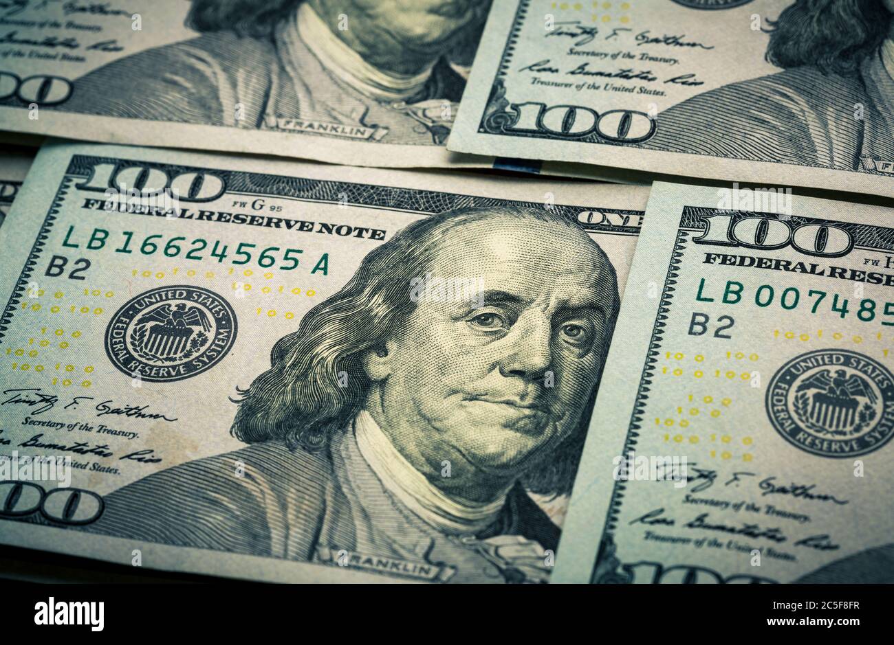 American bank notes Stock Photo - Alamy