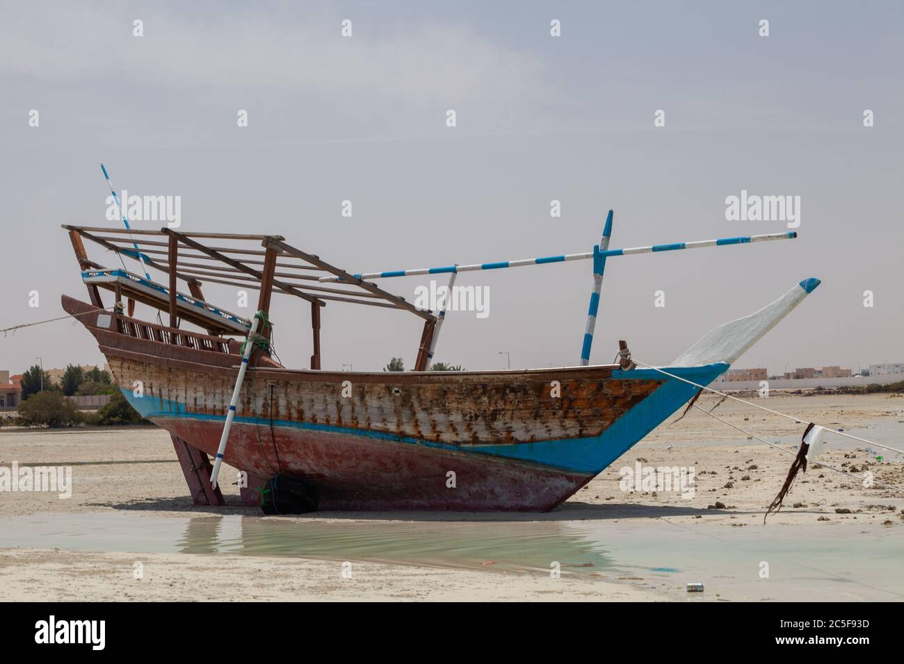 Al Ruwais, Al Shamal, beach and fishing village in northern Qatar ...