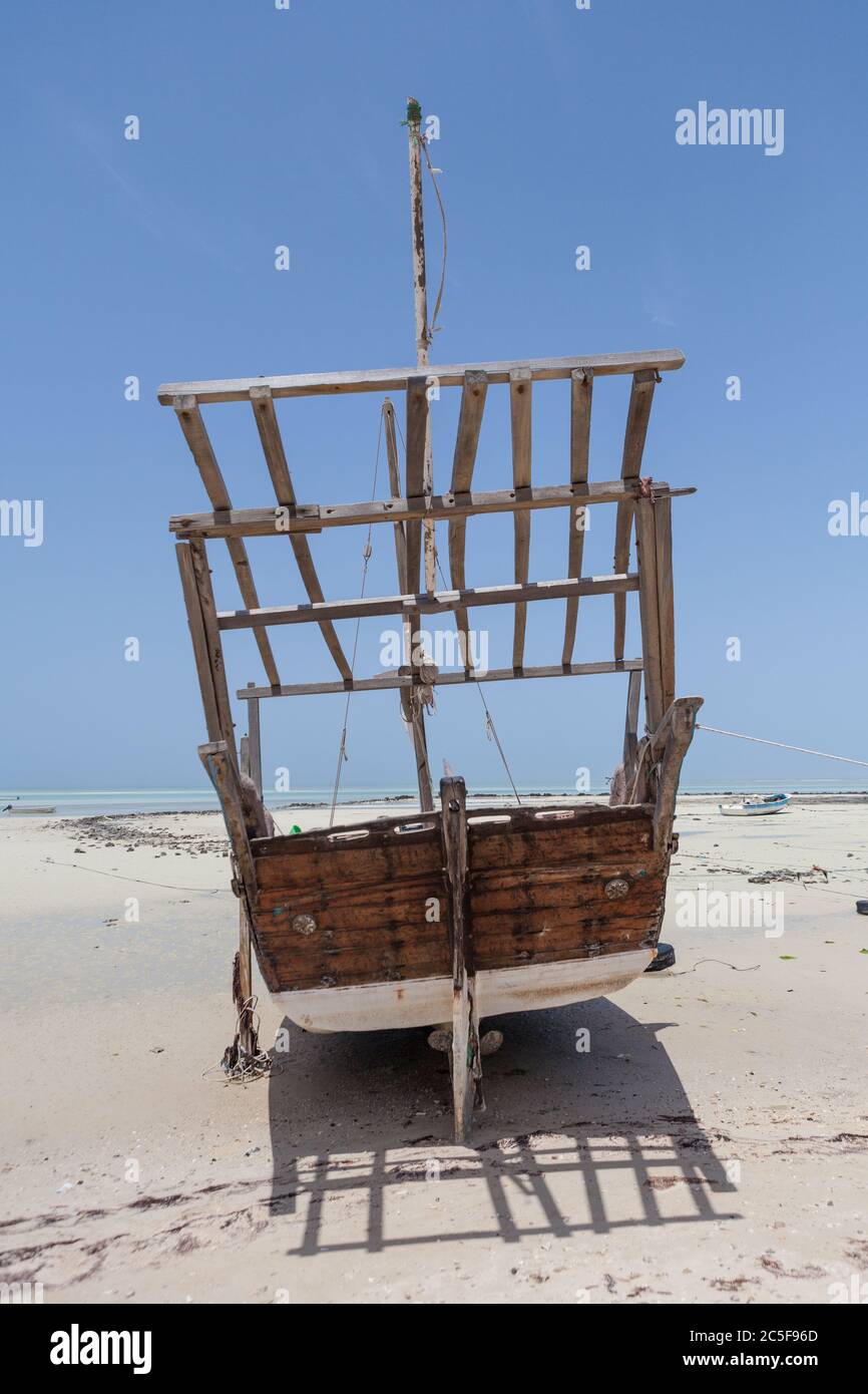 Al Ruwais, Al Shamal, beach and fishing village in northern Qatar ...