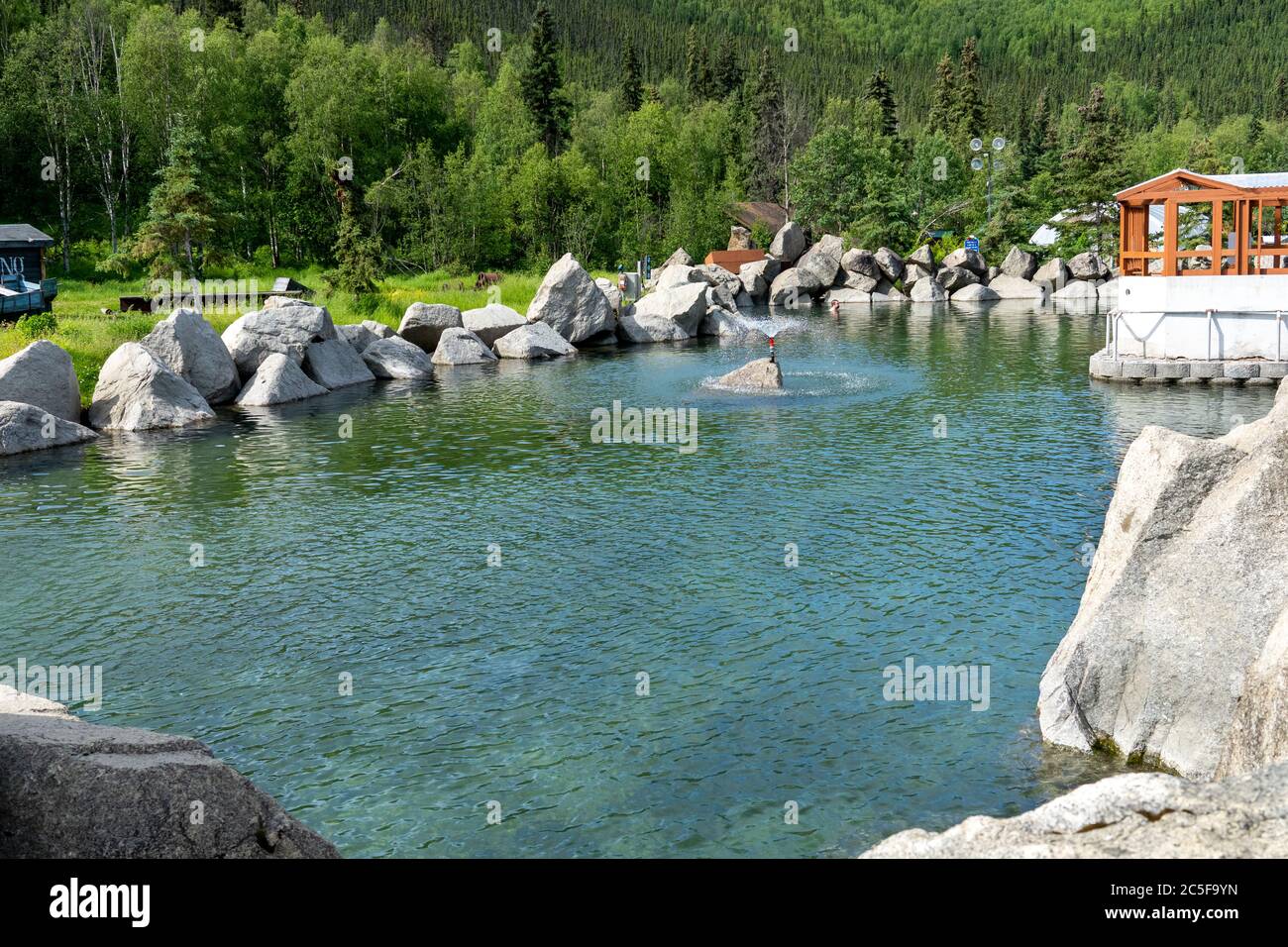 Outdoor hot springs hi-res stock photography and images - Alamy