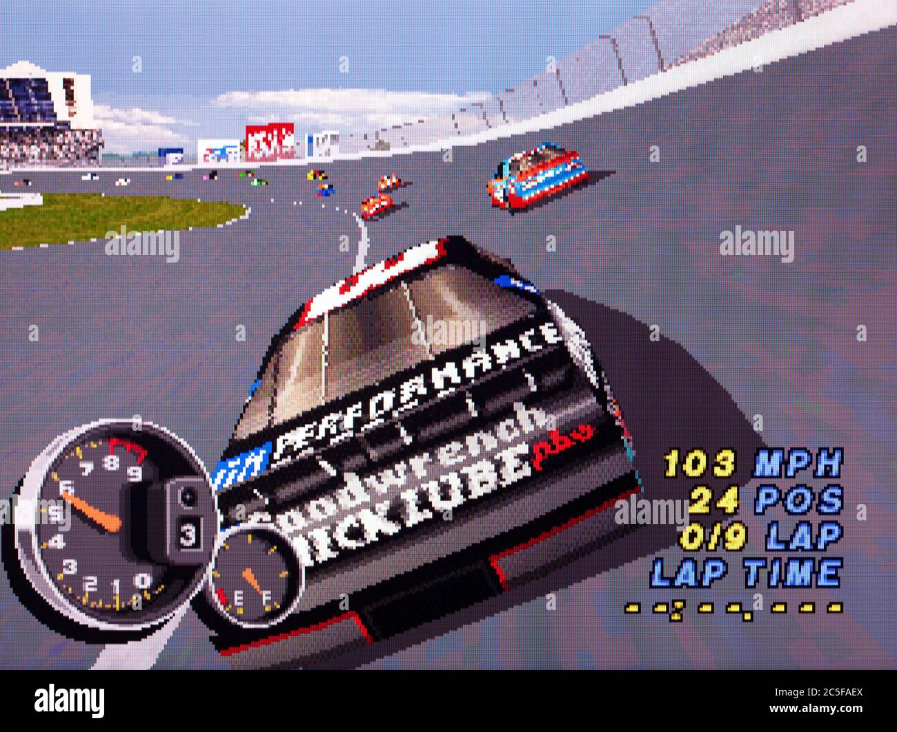 Nascar 99 Legacy - Sony Playstation 1 PS1 PSX - Editorial use only ...