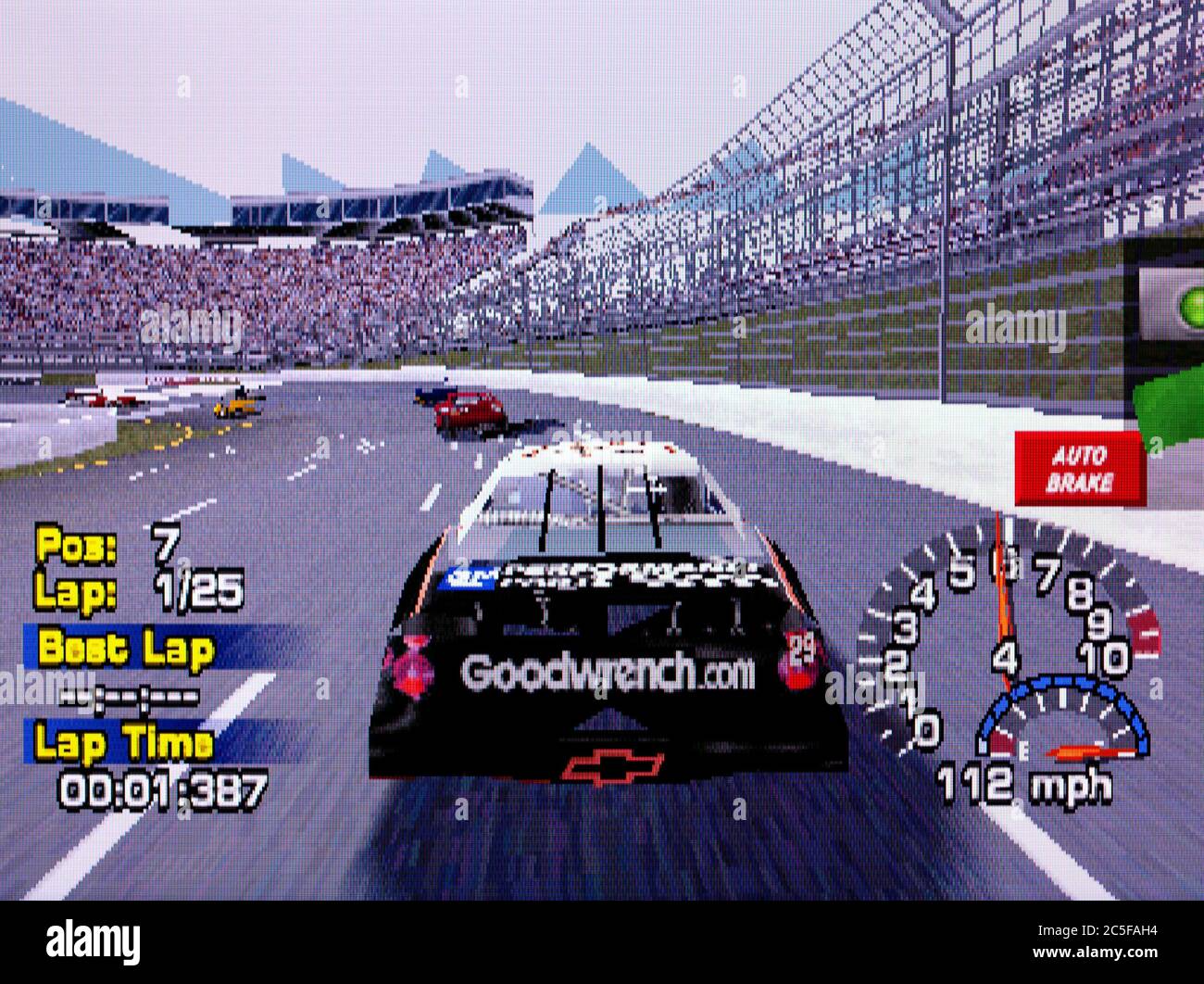 Nascar Thunder 2003 - Sony Playstation 1 PS1 PSX - Editorial use only ...