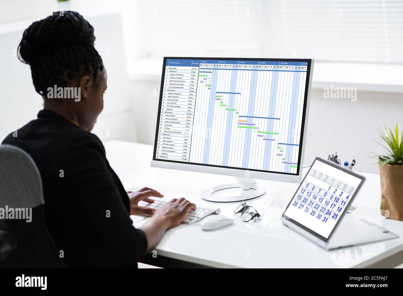 Digital planner hi-res stock photography and images - Alamy