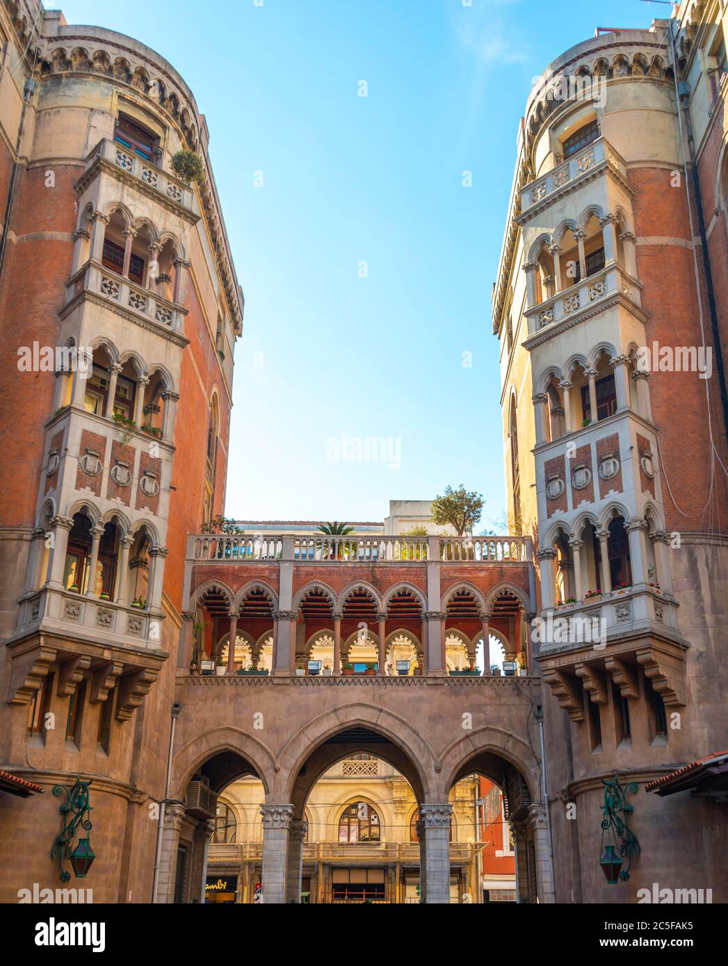 Entrance area of the basilica of st anthony hi-res stock photography ...