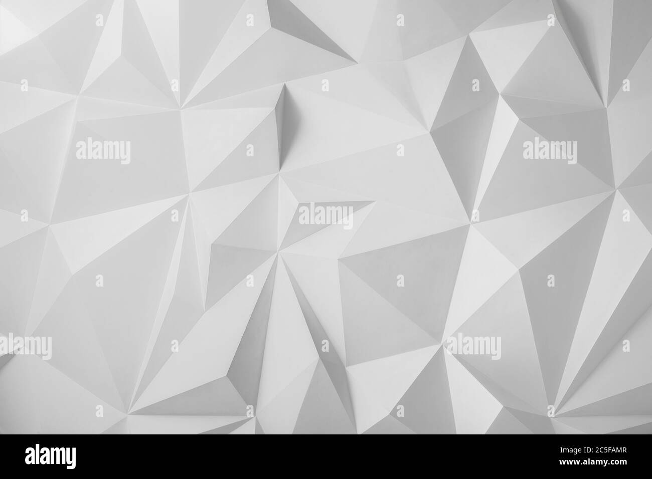Abstract background of polygons on white background Stock Photo - Alamy
