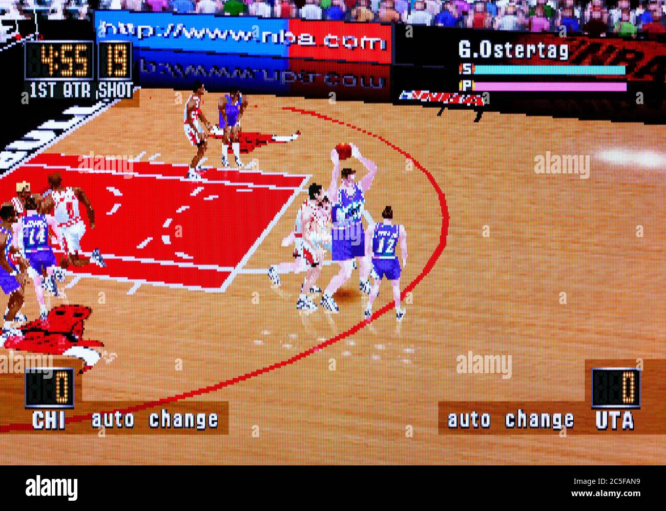 NBA In The Zone '98 - Sony Playstation 1 PS1 PSX - Editorial use only ...
