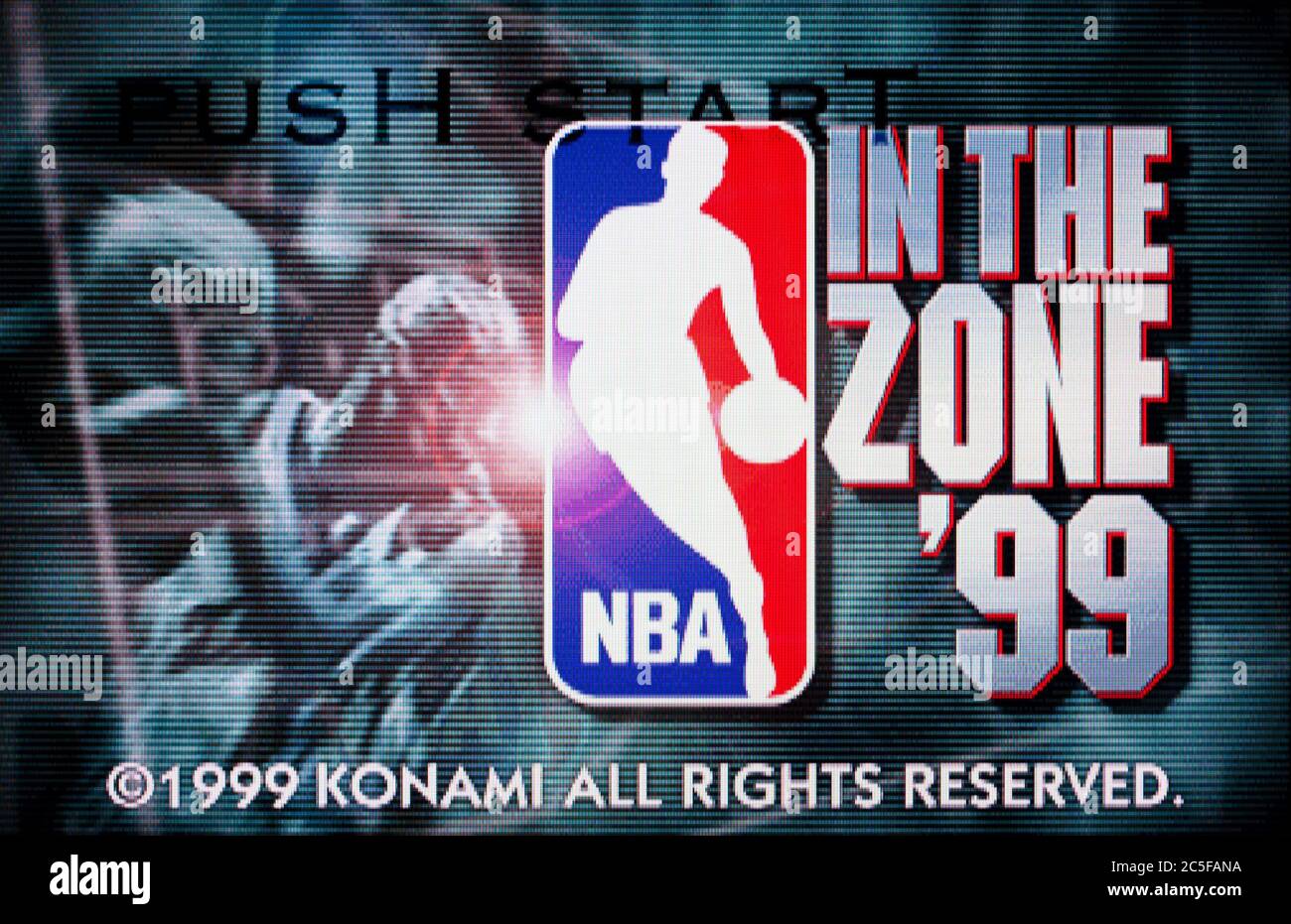 NBA In The Zone '99 - Sony Playstation 1 PS1 PSX - Editorial use only ...
