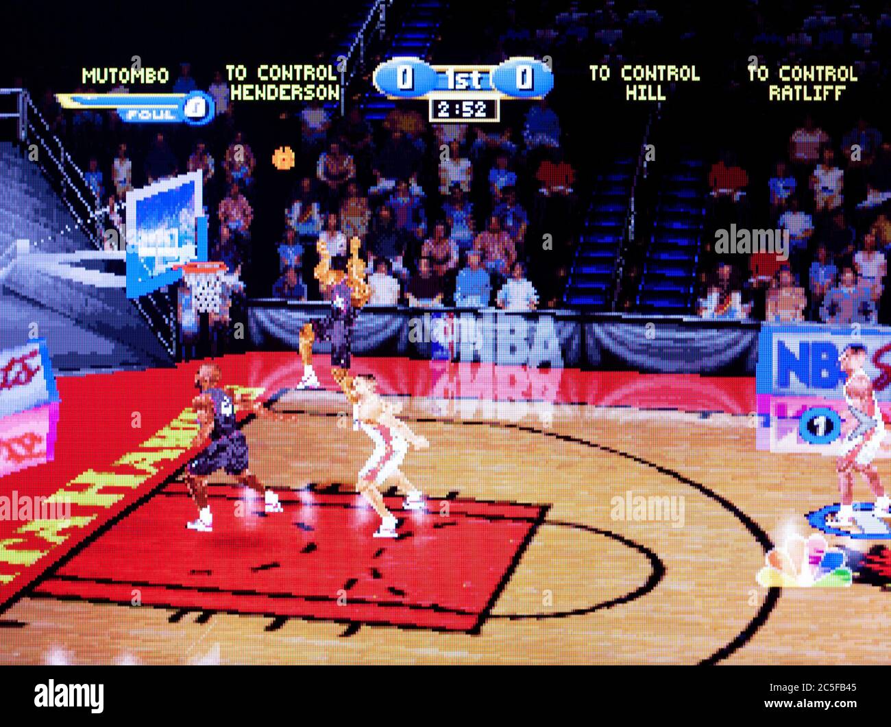 NBA Showtime - Sony Playstation 1 PS1 PSX - Editorial use only Stock ...
