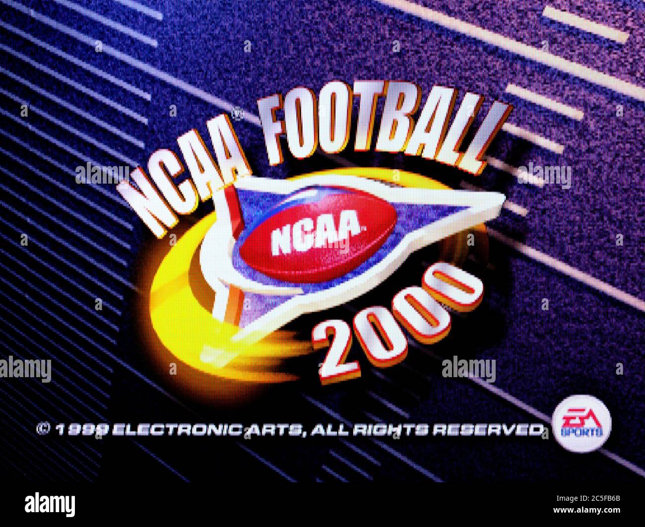NCAA Football 2000 - Sony Playstation 1 PS1 PSX - Editorial use only ...
