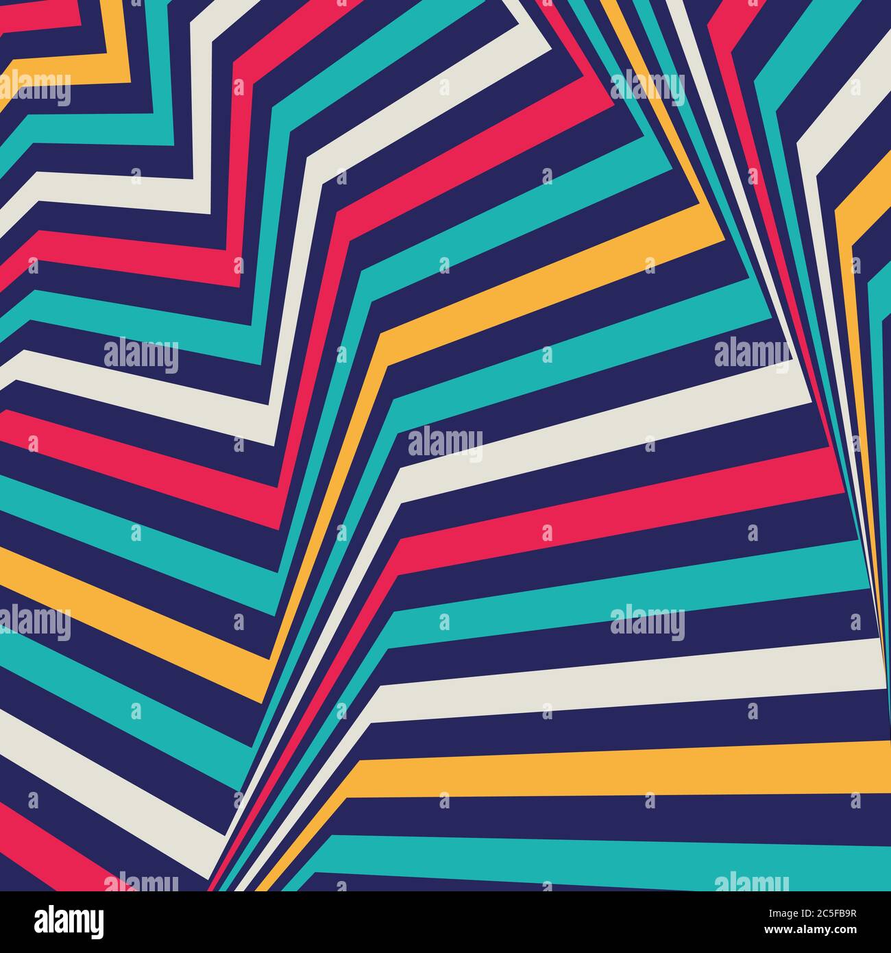 Abstract background - crazy colorful lines. Vector illustration Stock ...