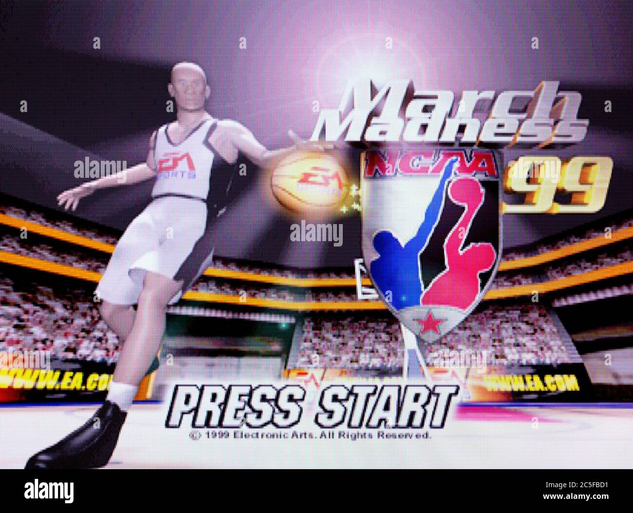 NCAA March Madness 99 - Sony Playstation 1 PS1 PSX - Editorial use only ...