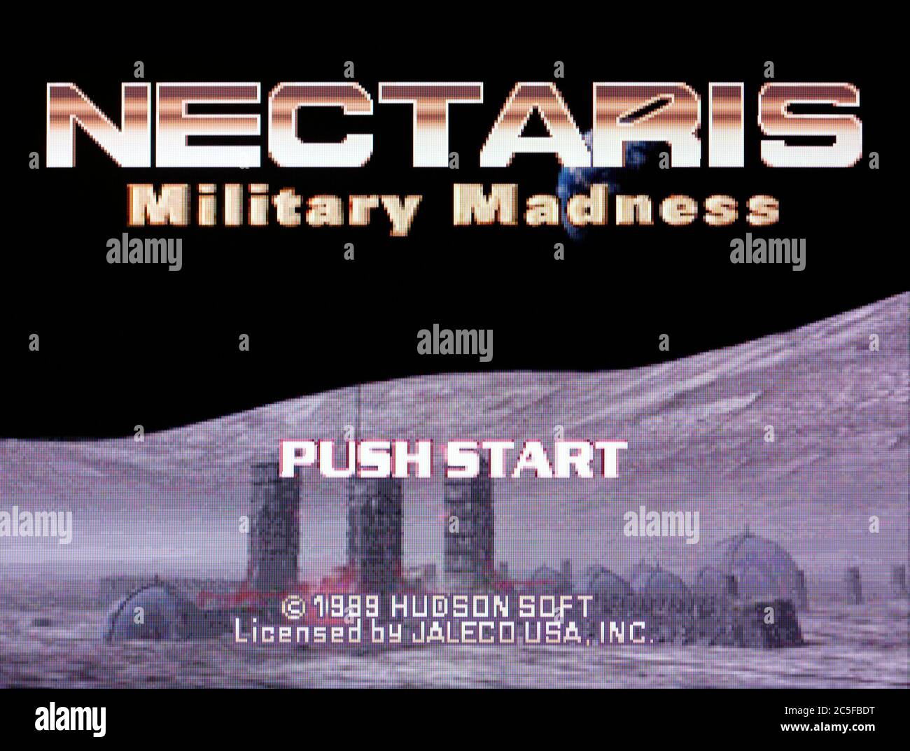 Nectaris Military Madness - Sony Playstation 1 PS1 PSX - Editorial use ...