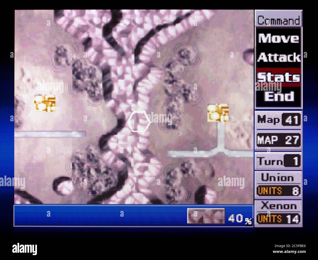 Nectaris Military Madness - Sony Playstation 1 PS1 PSX - Editorial use ...