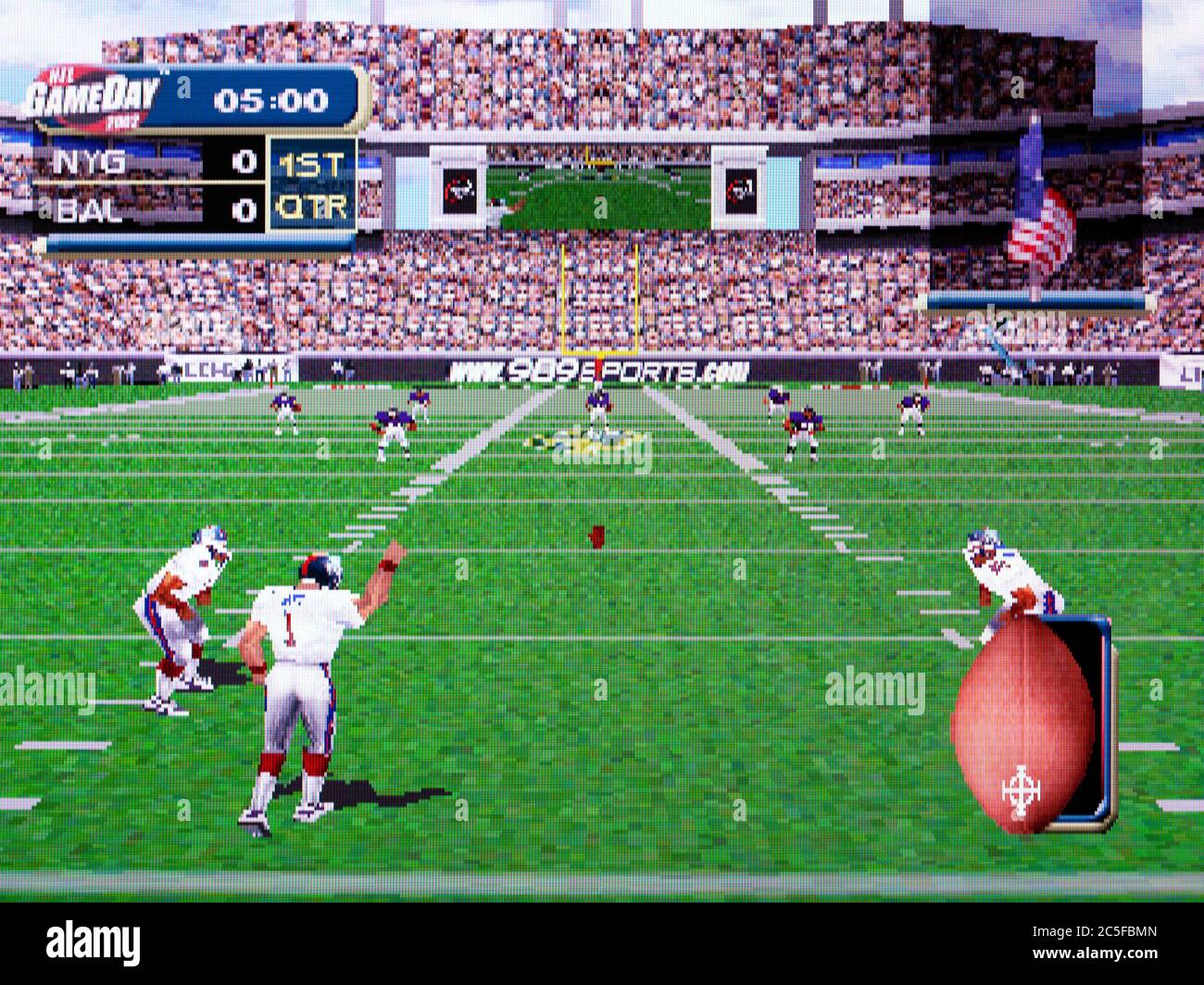 NFL Game Day 2002 - Sony Playstation 1 PS1 PSX - Editorial use only ...