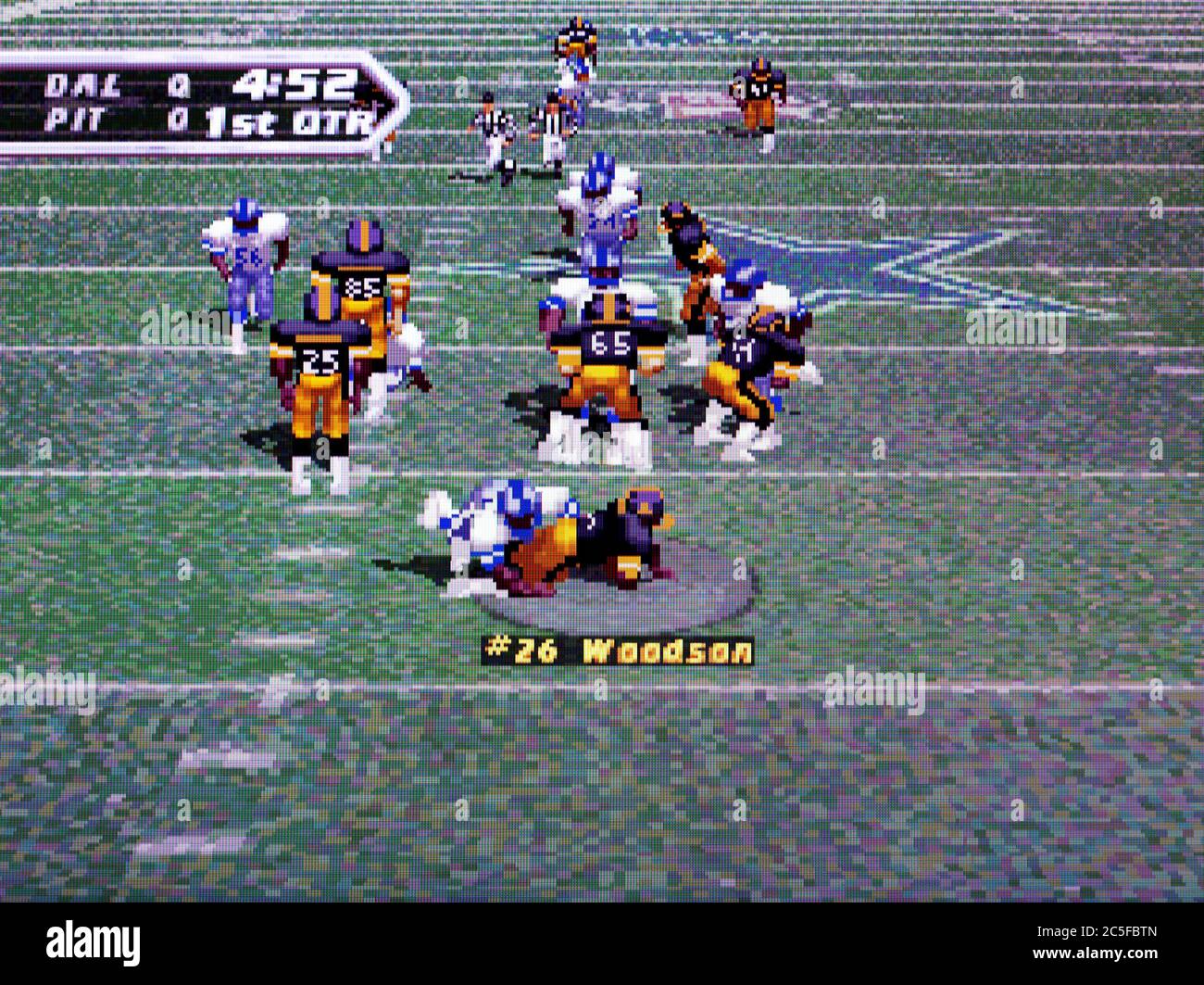 NFL Quarterback Club 97 - Sony Playstation 1 PS1 PSX - Editorial use ...