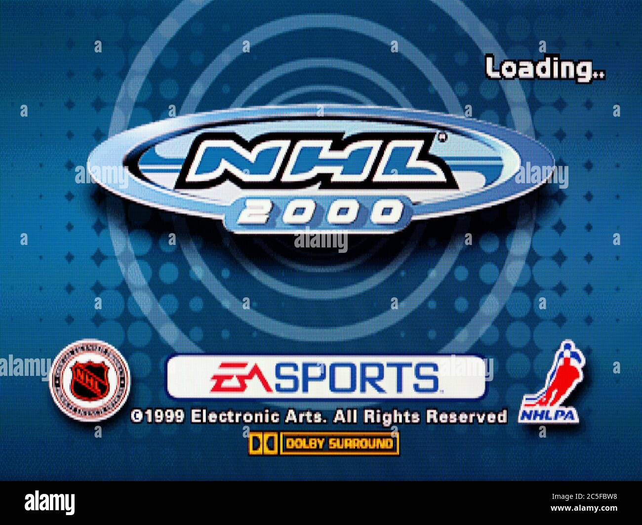 NHL 2000 - Sony Playstation 1 PS1 PSX - Editorial use only Stock Photo - Alamy