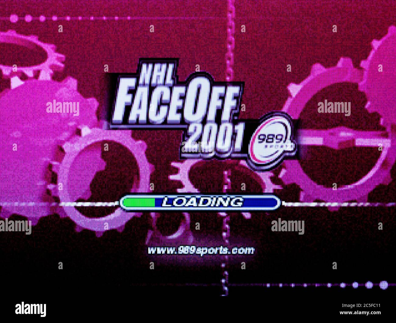 NHL Face Off 2001 - Sony Playstation 1 PS1 PSX - Editorial use only ...