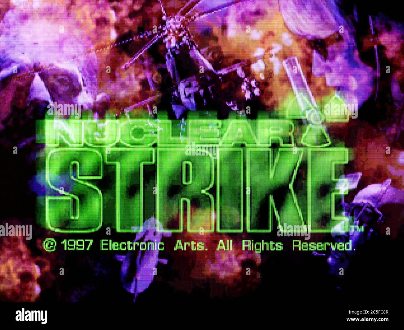 Nuclear Strike - Sony Playstation 1 PS1 PSX - Editorial use only Stock ...